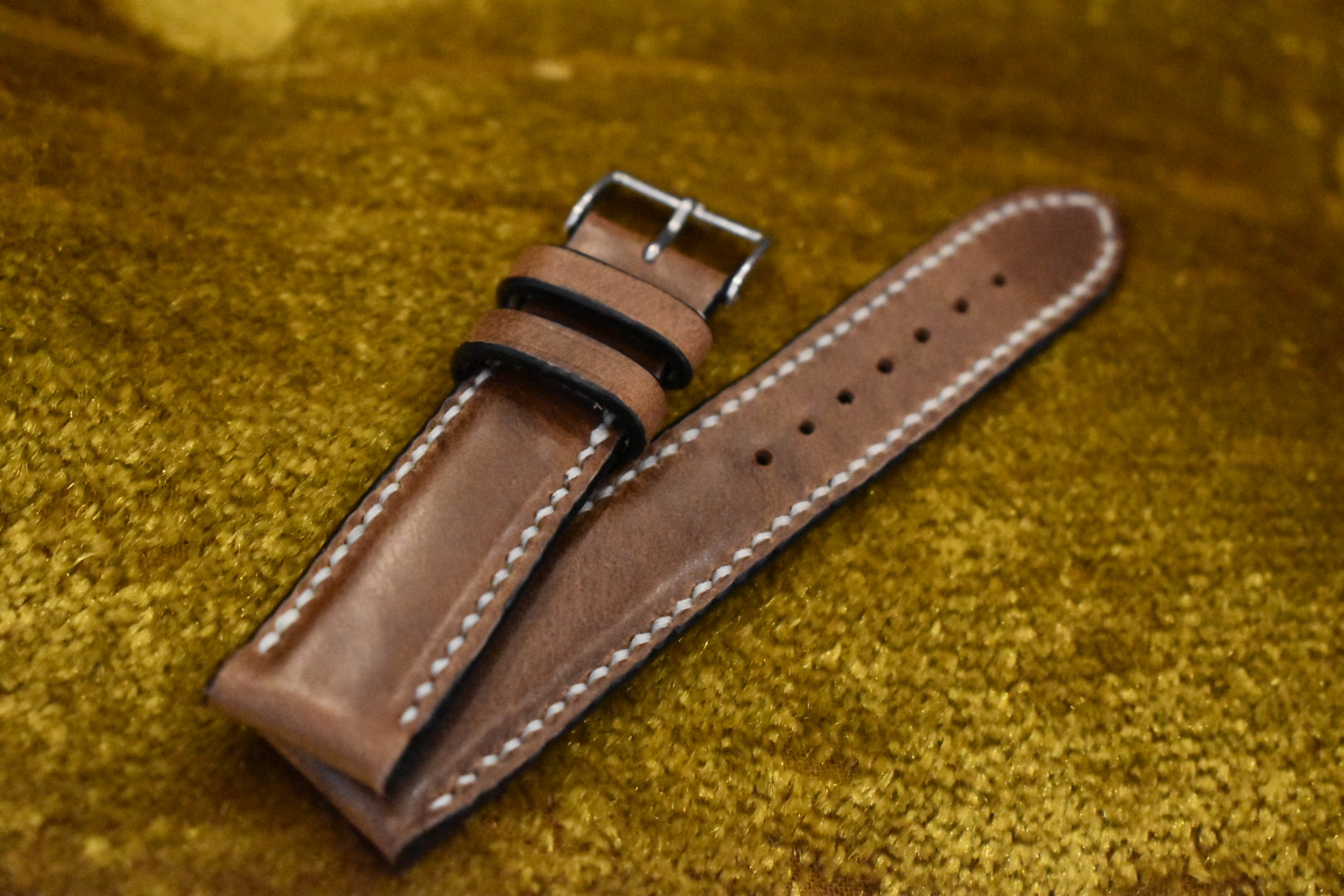 Handmade Leather Straps – The Dialed In Watchmaker